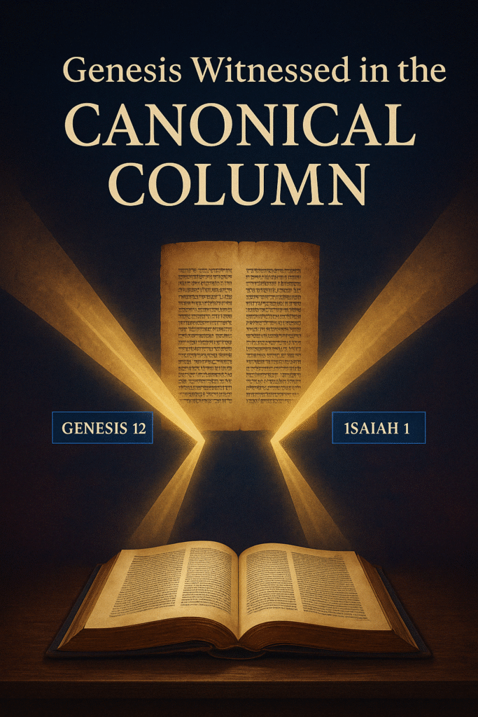 The Canonical Column, Book 1: Genesis : Behold The Stone