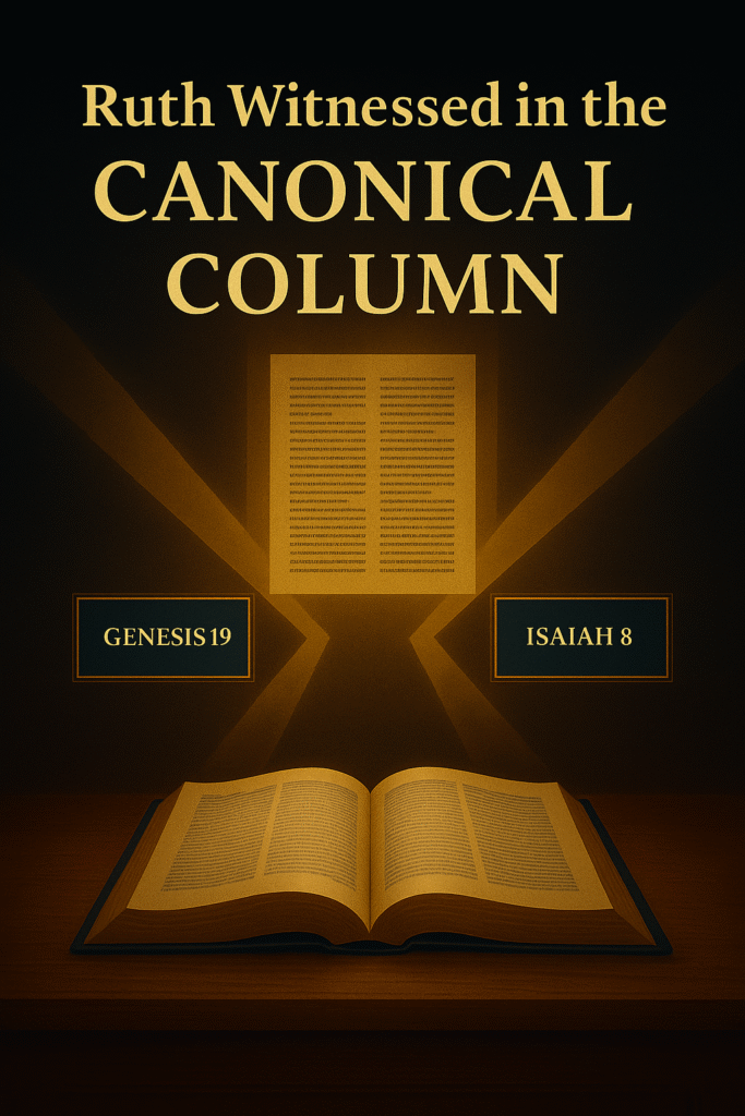 The Canonical Column, Book 8: Ruth : Behold The Stone